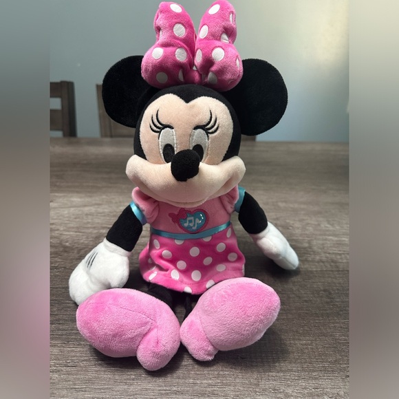 Disney | Toys | Disney Junior Plush Singing Minnie Mouse Plushstuffed ...